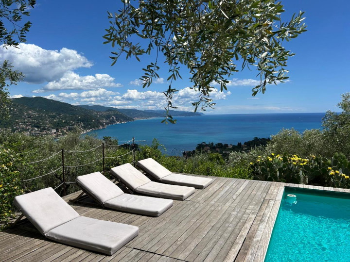 "Ulivi Nel Blu" Country House With Pool 2 Rooms - Portofino