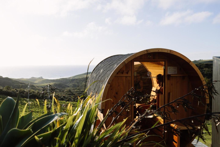 Barrique Studio With Sauna At Barrelled Wines Raglan - Raglan