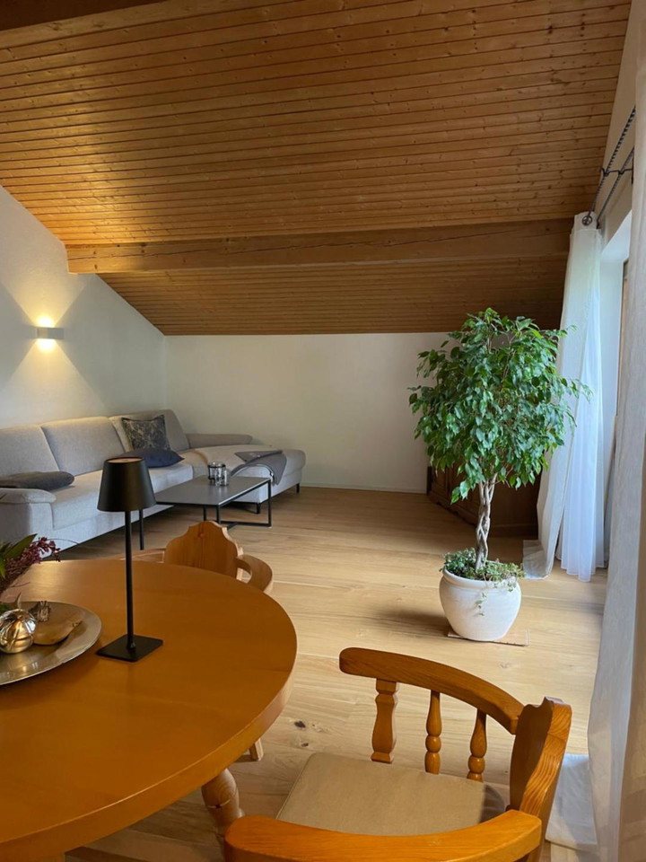 Haus Hochland - Großzügige Alpenwohnung Im Dachgeschoss - Oberammergau