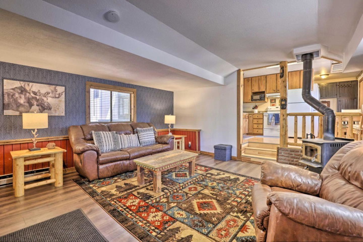 Fireplace, Deck & Mtn Views: Grand Lake Home! - Colorado