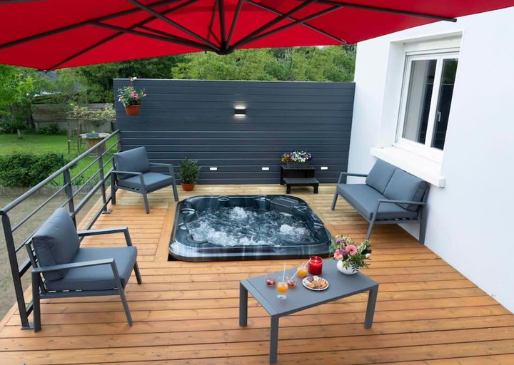 Gîte Le Berceau Du Marin 4 Chambres Terrasse & Spa Redon Centre 300m - Redon