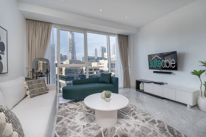 Cosmopolitan Apartment With Burj Khalifa View - Dubái