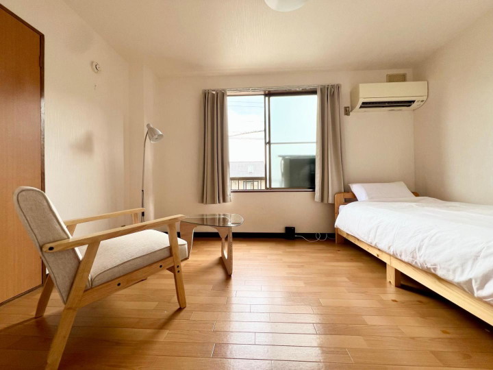 Single Bed Studio Sunrise 207 Nishi-nagano 西長野 - Nagano