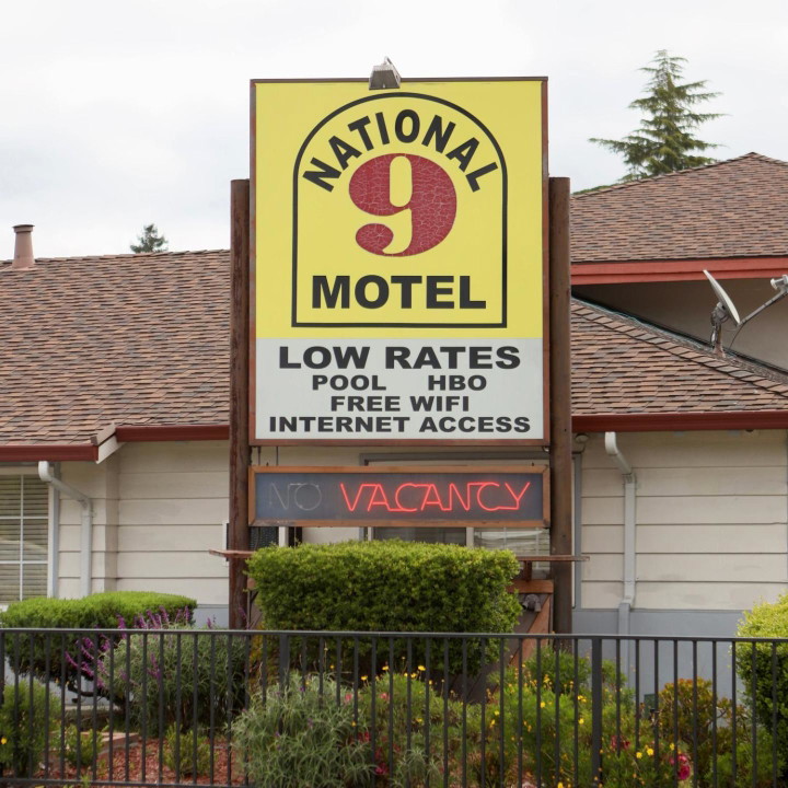 National 9 Motel - Santa Cruz, CA