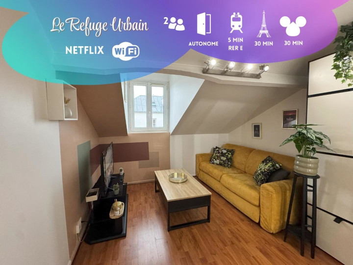 Le Refuge Urbain - Comfy Studio Near Paris And Disneyland - Le Perreux-sur-Marne