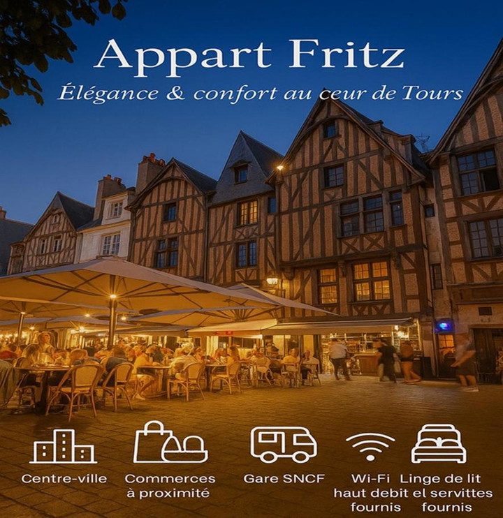 Appartement Fritz Proche Gare Sncf De Tours, Bus Et Taxi - Joué-lès-Tours