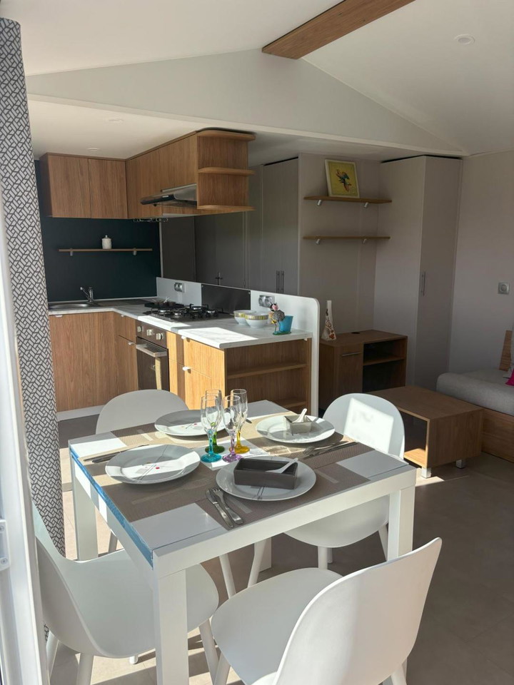 Mobilhome 8 Personnes Au Bord De L'océan - Landes