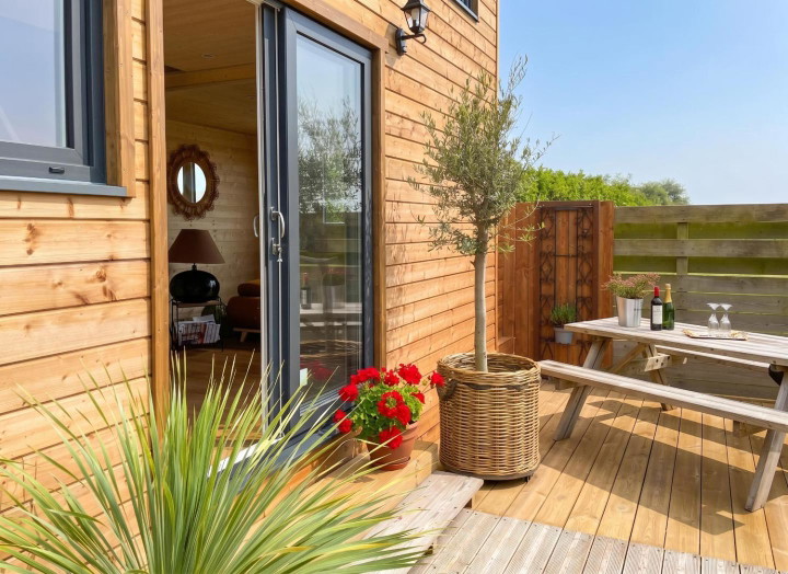 Chalet Charmant à Sainte-marie-du-mont Avec Terrasse - Manche