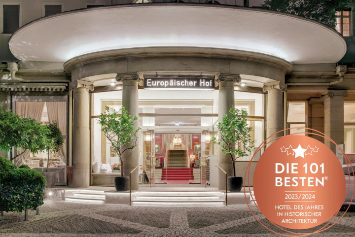 Hotel Europäischer Hof Heidelberg, Bestes Hotel Deutschlands In Historischer Architektur - ドイツ