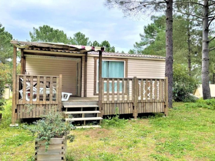 Mobil-home Climatisé, Animaux Permis - 4 Pers. - Propriano