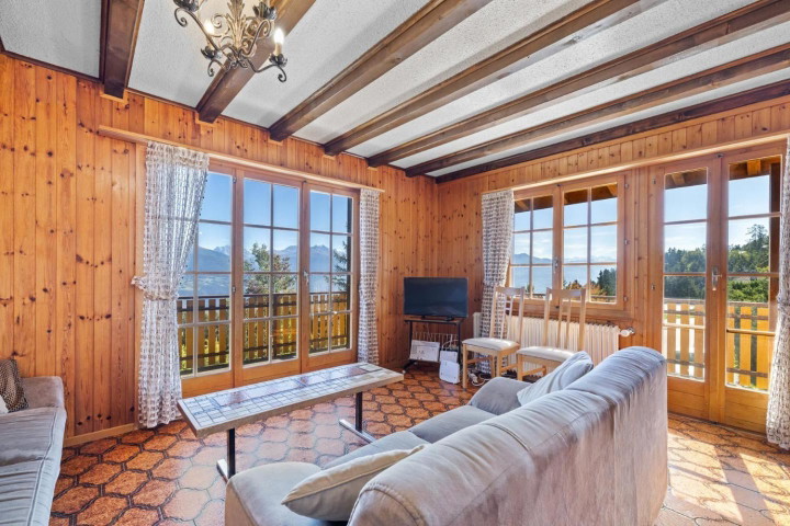 Chalet Copacabana A Anzere Vue Sur Les Alpes - Lauenen
