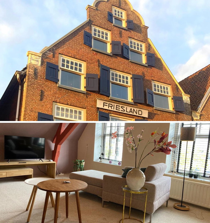 Elegant Appartement In Pakhuis Friesland Centrum - Leeuwarden