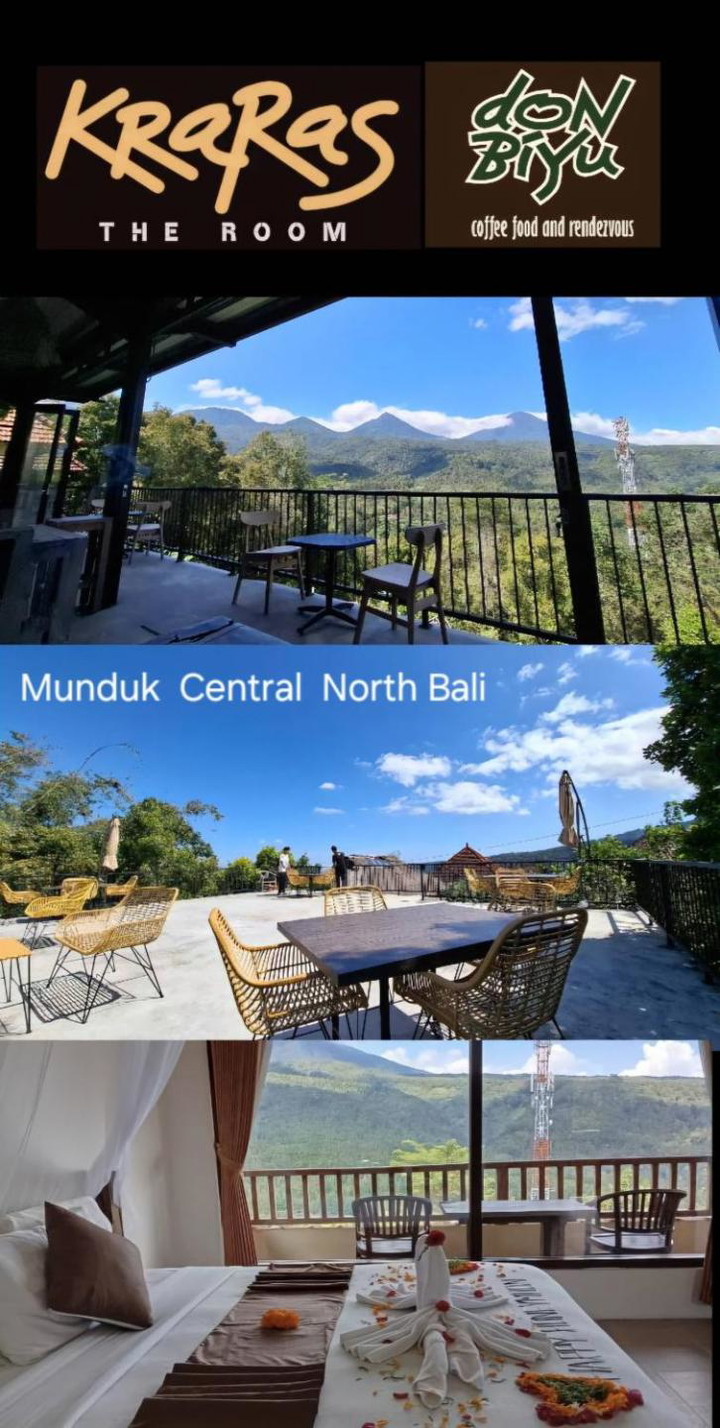 Kraras Munduk The Room & Donbiyu Rooftop Rendezvous Restaurant - Munduk