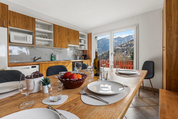 Nendaz 3br - Vue Alpine & Balcon - 8 Pers - Nendaz