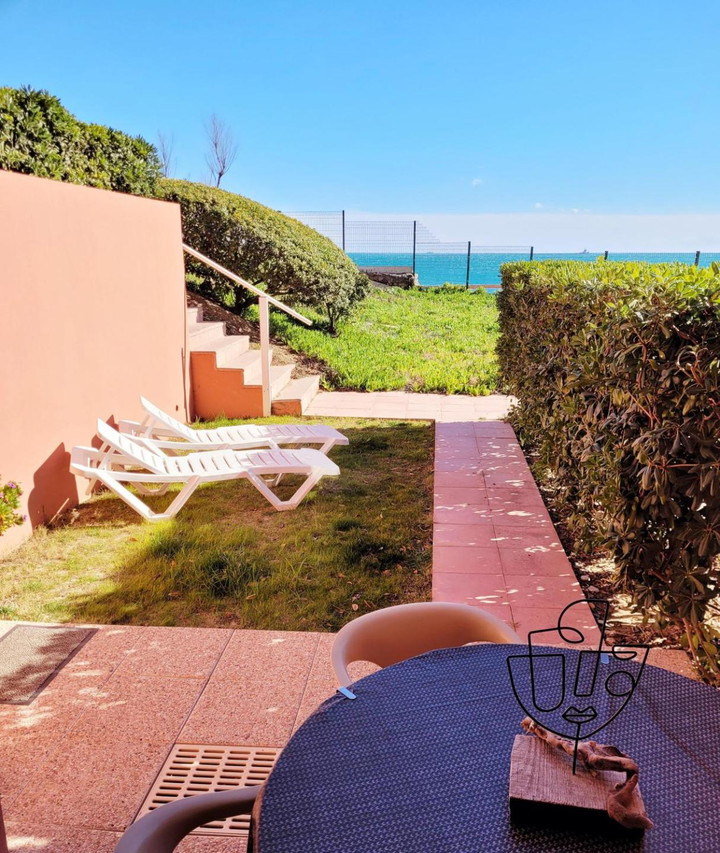 Cosy T2 Refait à Neuf Climatisé, Vue Mer Avec Terrasse Et Jardin, Wifi Piscine Tennis Et Parking - Sète