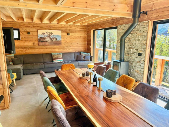 Chalet De Standing 12 Personnes à Nancroix, Avec Wifi Et Parking Privé - Arc 1800
