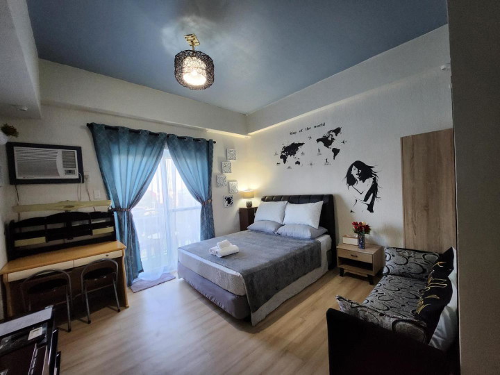 Condo Azur Suites A326 Amani Resorts Residences , 5 Minutes Airport, Netflix, Stylish, Cozy With Luxurious Swimming Pool - Philippines