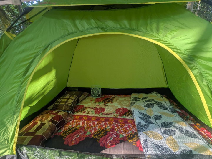A Cozy Tent In Beelife Camping Site - Tamil Nadu