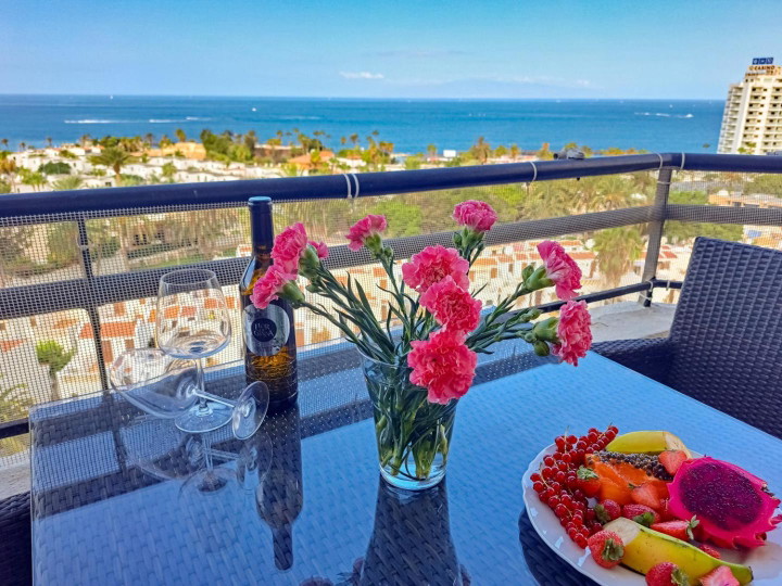 Cozy Ocean And La Gomera View Appartment - Tenerife
