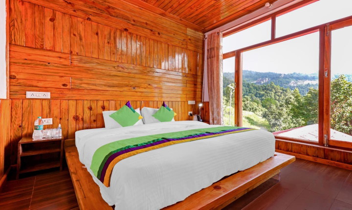 Omvilla With Mountain View - Mukteshwar