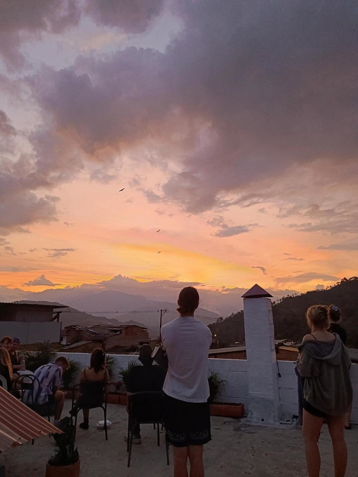 Magic Jardín Hostel - Patio, Balcony & Rooftop - Colombia