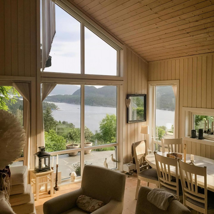 Cozy Cabin With ØKstrafjord View - Nordsee