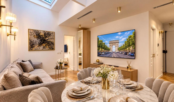 Champs-élysées Luxury Apartment - 6 P- Spa - Párizs