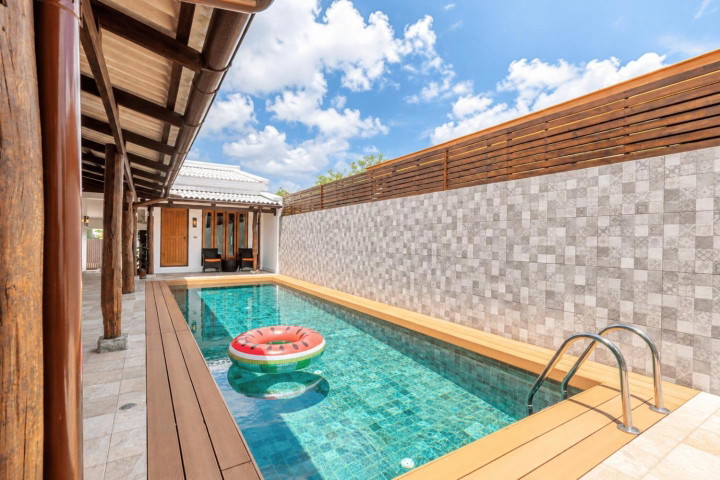 3br Villa Mori Private Pool & Courtyard Near Chalong Pier - Phuket