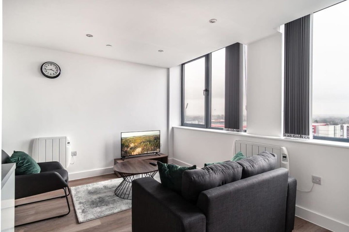 Stayzeni, Alexandra Rise Manchester 1 Bed Flat - 샐퍼드