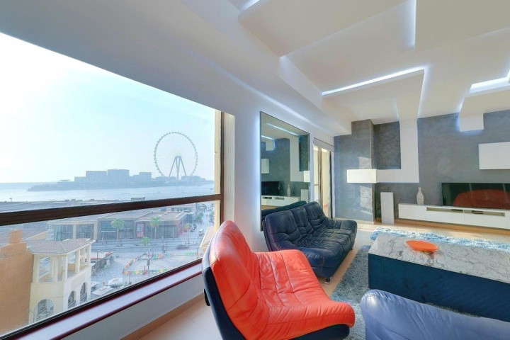Ain Dubai And Sea View - Ferrara Jbr Rimal Suite - Dubaï