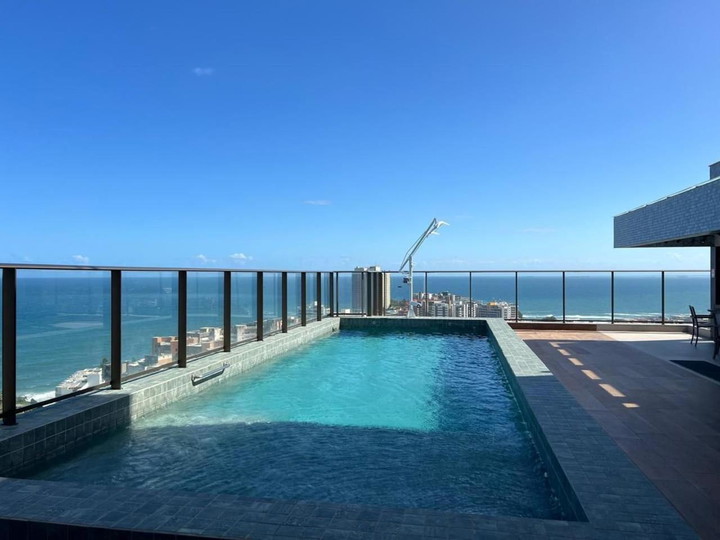 Belo Apartamento 1qts Vista Mar Rio Vermelho - Salvador