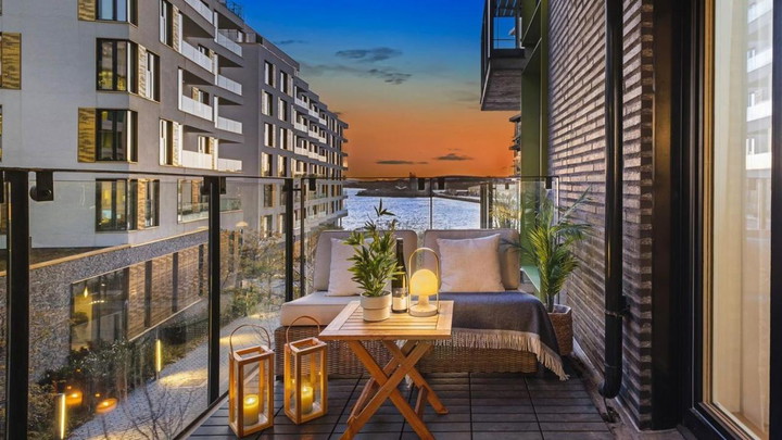 Bright & Exclusive 1br In Prime Location, Located On Water In Oslo Center With See View To Oslo Fjord - Oslo