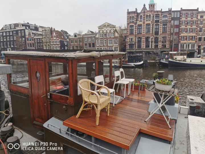 Waterloo Square River Vieuw Houseboat - 