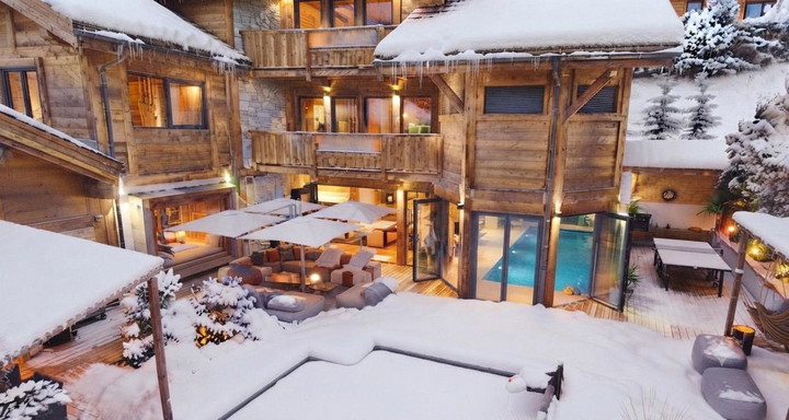 Chalet Orpin Serre-chevalier Piscine Cinéma Sauna - Névache
