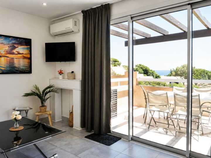 Nartelle Appartement Avec Vue Panoramique, Piscine, Parking & Climatisation - Sainte-Maxime