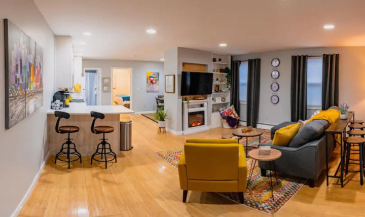 New Beautiful Apartment In Bayonne New Jersey Nj Near Subway Path Train Manhattan New York Nyc - New York City