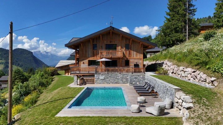 Chalet Caly - 15pers - Vue Montagne - Morillon