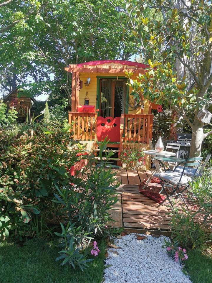 Roulotte Hope-le Jardin De Mia - Camargue