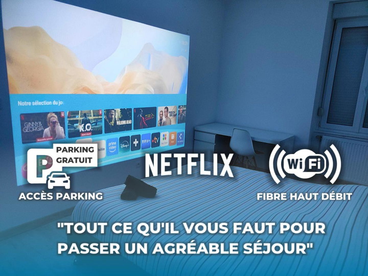 Cinélux - Appartement Entier - Parking Gratuit - Thionville