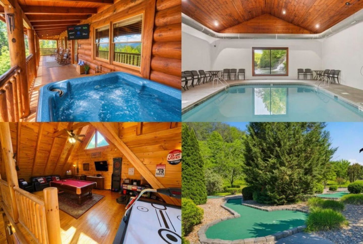Pet-friendly Cabin - Hot Tub - Game Room - Views - King Beds - Pigeon Forge, TN