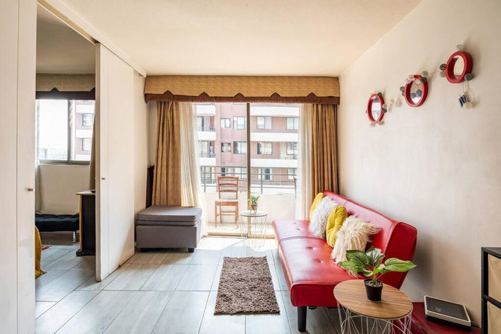 Encantador Departamento Amoblado En Santiago - Santiago