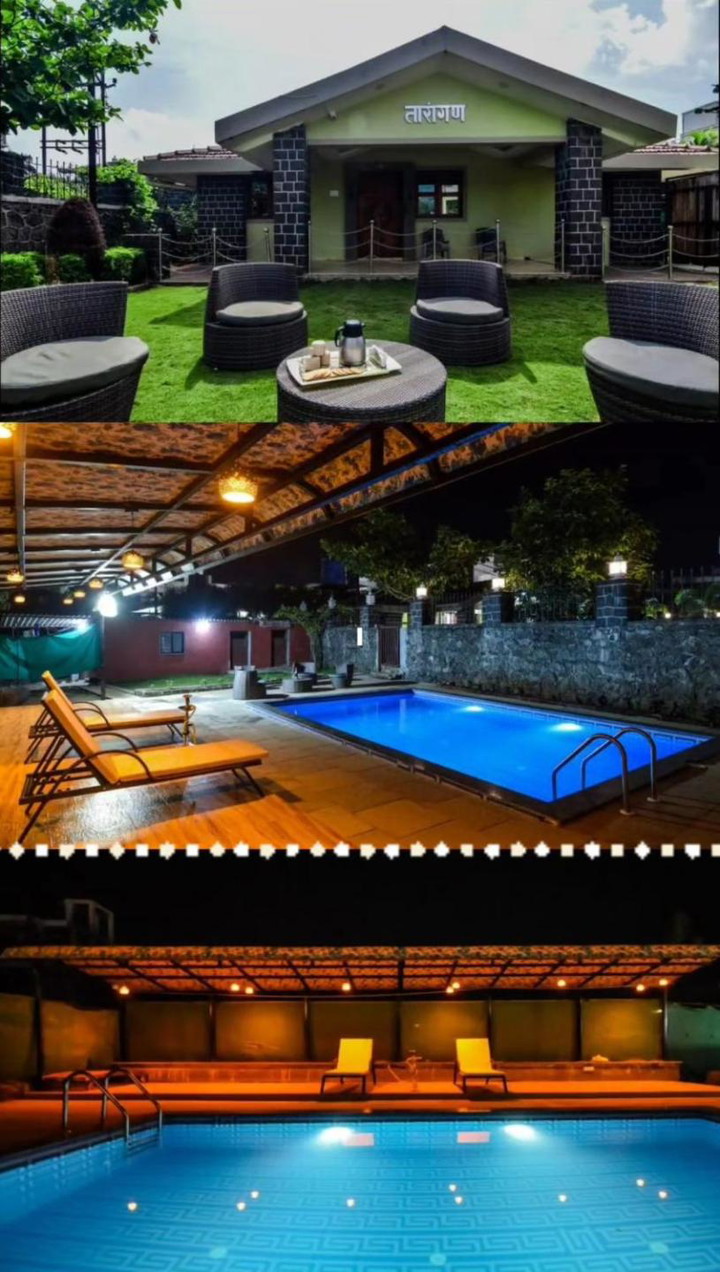 Lifeline Villas - Exclusive 2bhk Taraangan Farm With Huge Private Pool And Lawn Area - Lonavla