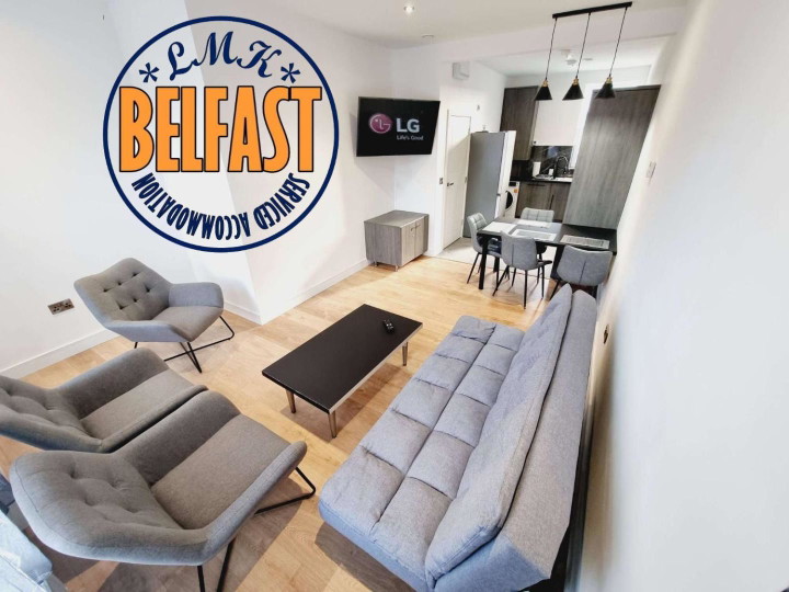 Lmk, 2 Bedroom Apartment, With Roof Terrace, Free Parking, Ev Charger, Great Location. - Belfast