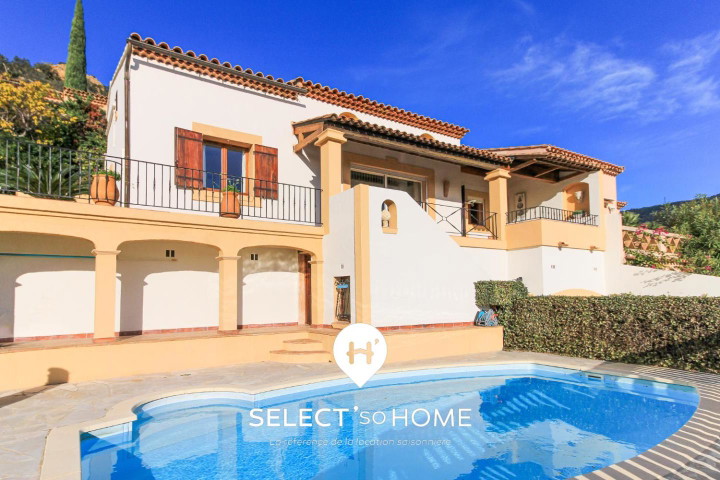 Select'sohome - Villa Pour 8 Personnes Avec Vue Mer Et Piscine Privée - Villa Panorama - Le Lavandou