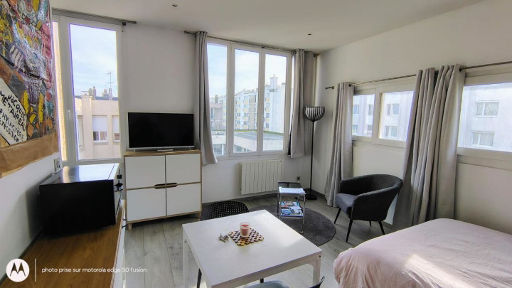 Studio Lumineux Centre Ville - Haute-Normandie
