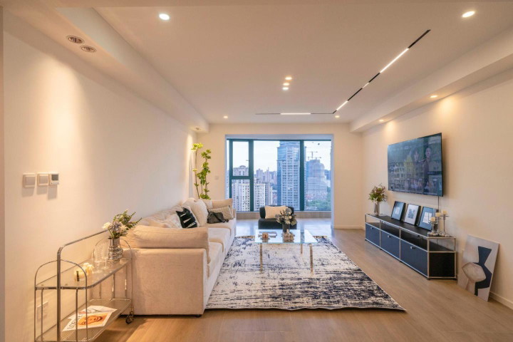 Zhome-modern 3 Bedrooms Apartment - Near Nanjing Road - Shanghai
