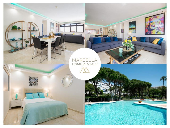 Marbella Home Rentals - Beachfront Luxury Apartment, 5br Playas Del Duque - Provincia de Málaga, España