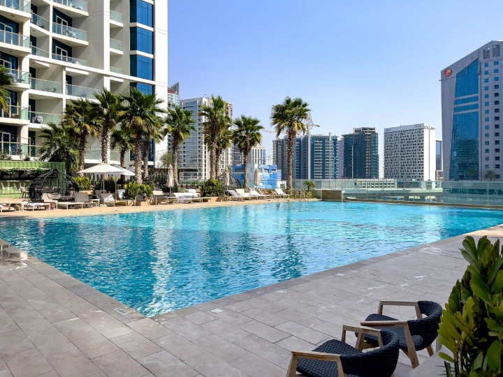Studio Apartments With City View At Damac Maison Prive - Dubai