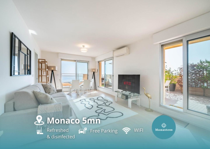 Baie Roquebrune - Vue Mer - Parking - Aj - Roquebrune-Cap-Martin