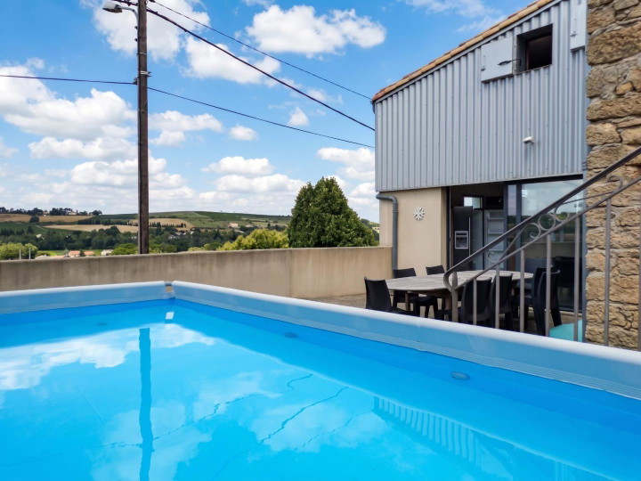 Maison Avec Piscine Privée à La Digne-d'aval - Limoux